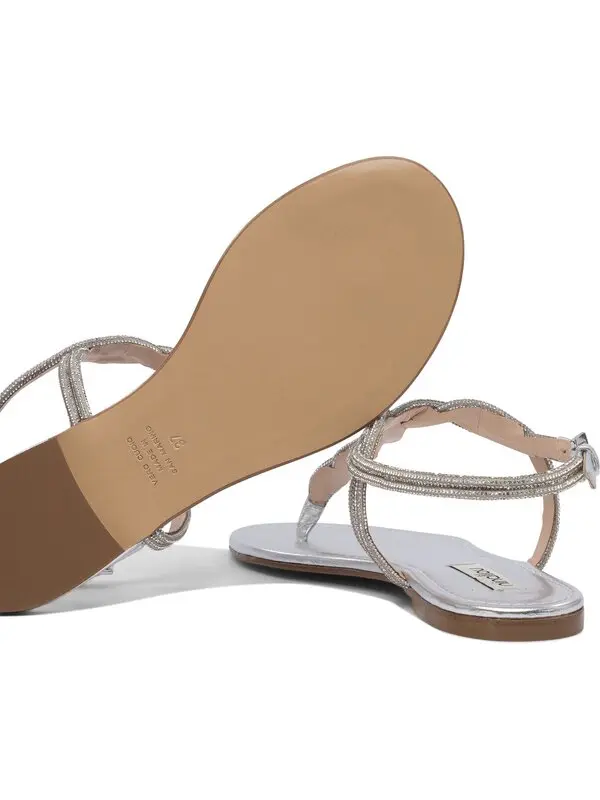 NINALILOU Leather Sandals