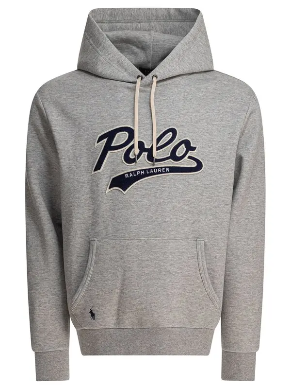 Polo Ralph Lauren Logo Hoodie - Grey