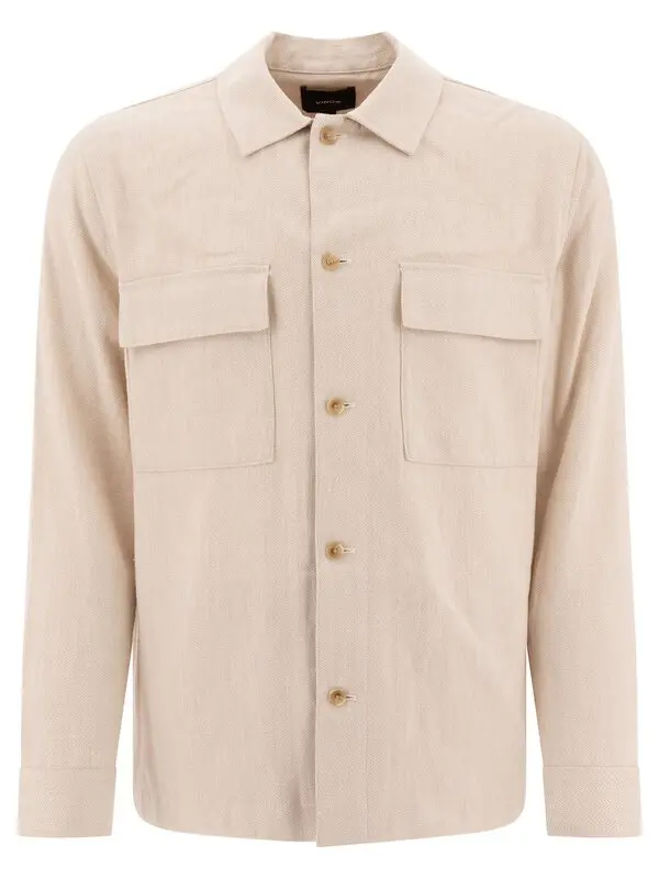 VIN CE. Linen Overshirt