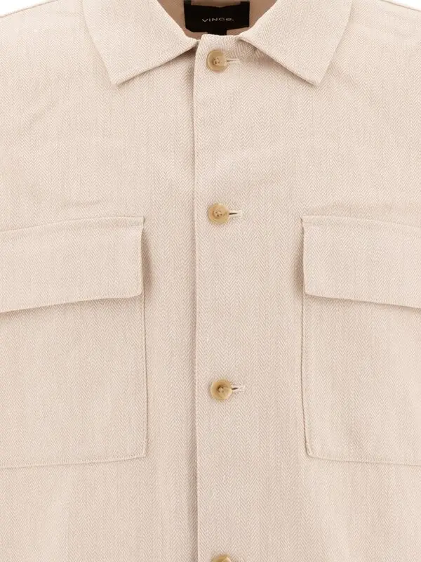 VIN CE. Linen Overshirt
