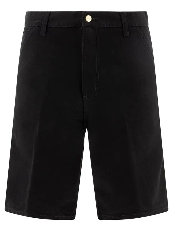 Carhartt Work In Progress Single Knee Shorts - Black