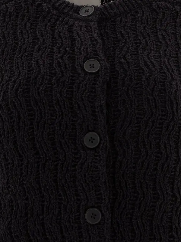 LOULOU STUDIO Sean Bouclé Knit Cardigan