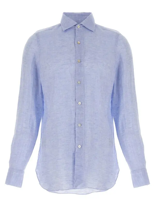 FINAMORE 1925 Gaeta' Shirt - Light Blue