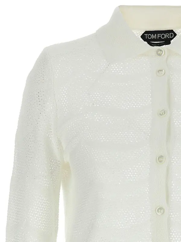 TOM FORD Openwork Cardigan