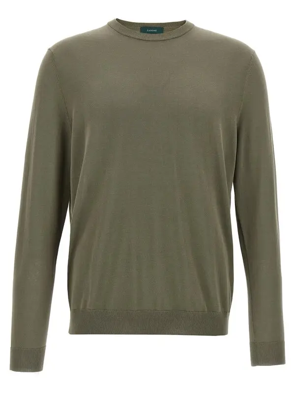 ZANONE Cotton Sweater - Green