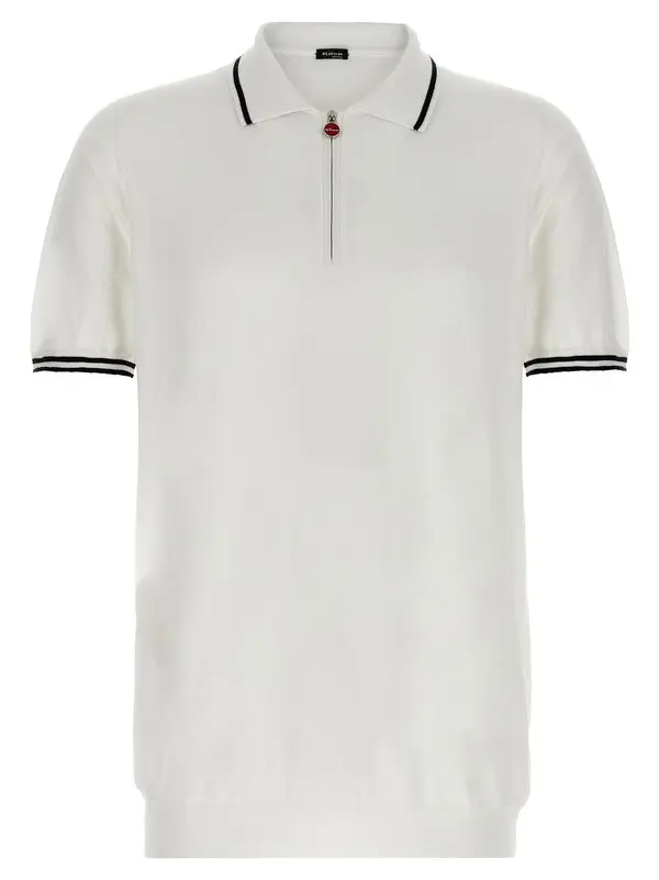 Kiton Ciro' Polo Shirt - White