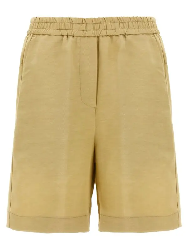 NUDE Linen Bermuda Shorts