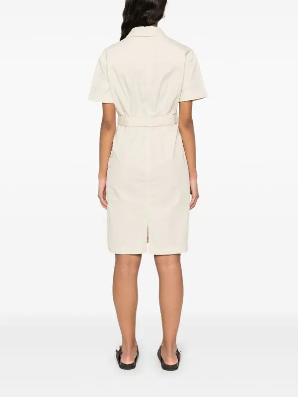 Woolrich Cotton Shirt Dress - Beige - 33% Off | Editorialist