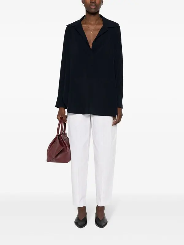 Alberto Biani Georgette Blouse - Blue