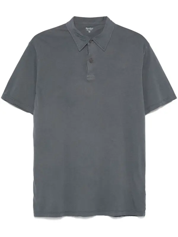 Hartford Cotton Polo Shirt - Blue