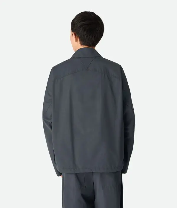 Bottega Veneta Resinated Cotton Blouson