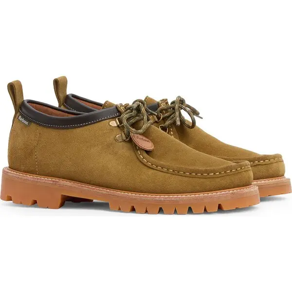 Barbour X Wildbunch Coatham Boat Shoe - Khaki