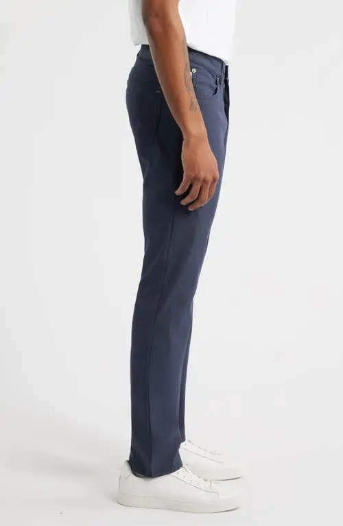 BRAX Chuck Modern Fit Chambray Pants - Navy