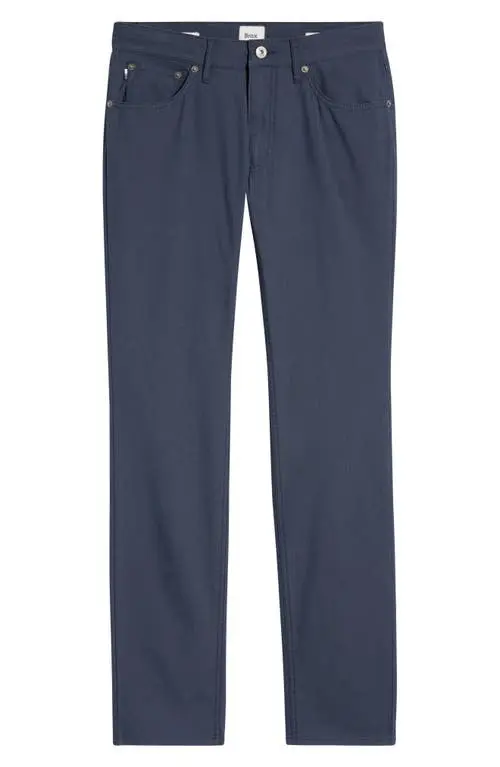 BRAX Chuck Modern Fit Chambray Pants - Navy