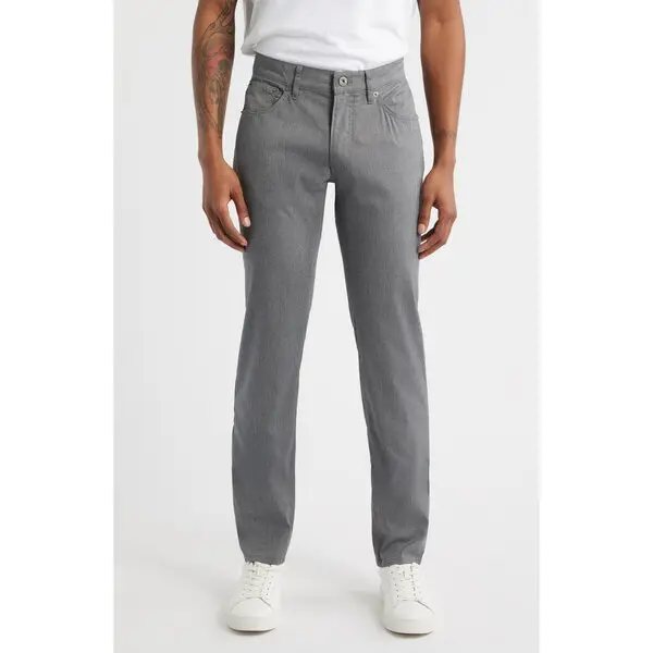 BRAX Chuck Modern Fit Chambray Pants - Platin