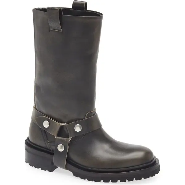 GOLDEN GOOSE Kurt Moto Boots - Black