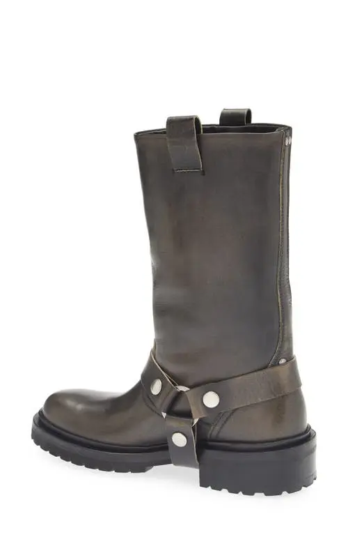 GOLDEN GOOSE Kurt Moto Boots - Black
