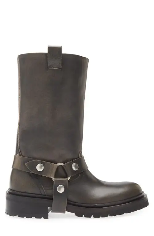 GOLDEN GOOSE Kurt Moto Boots - Black
