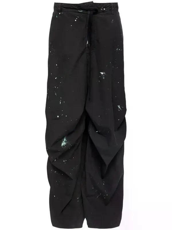 MAISON MARGIELA Paint-splatter Trousers - Black