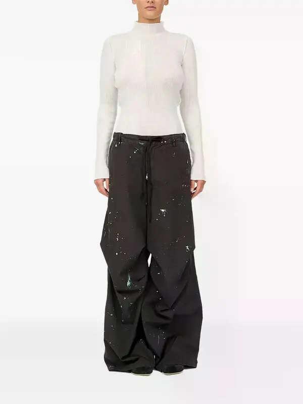 MAISON MARGIELA Paint-splatter Trousers - Black