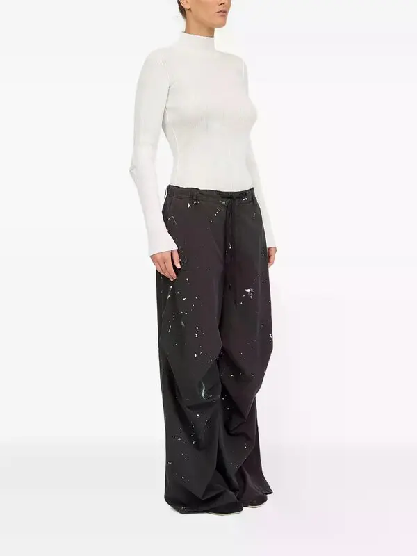 MAISON MARGIELA Paint-splatter Trousers - Black