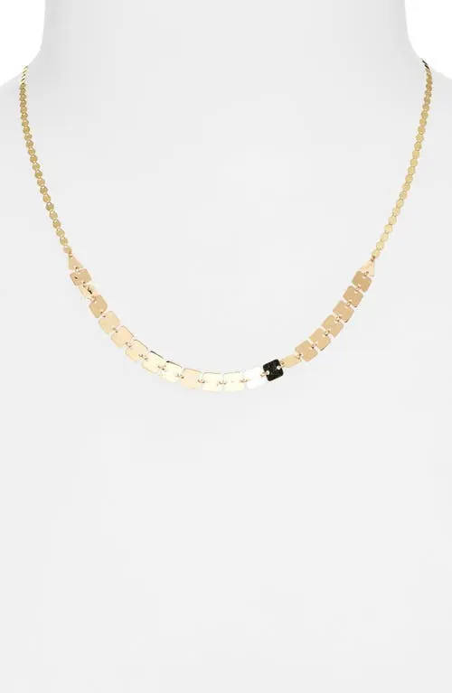 Lana Jewelry Square & Petite 14k Gold Links Chain Necklace