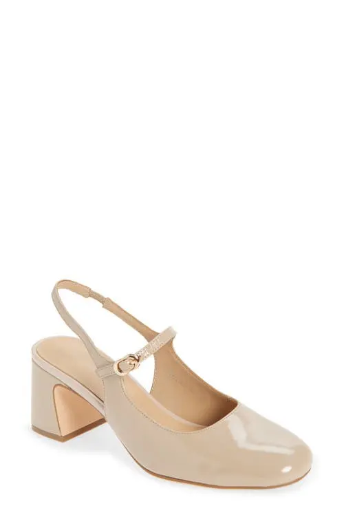 Regarde Le Ciel Edda Slingback Pump - Naplak Camel