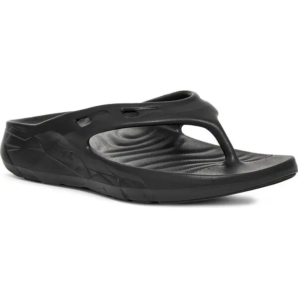 Teva Apretrail Cushioned Flip Flop - Black