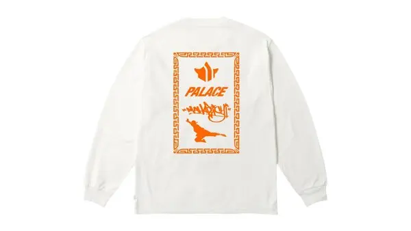 PALACE Maharishi Shaolin Longsleeve - White