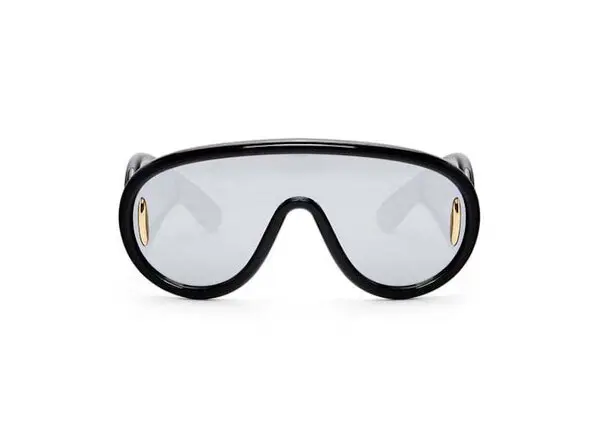 Loewe Wave Mask Sunglasses - Black (g000487x01 1100)