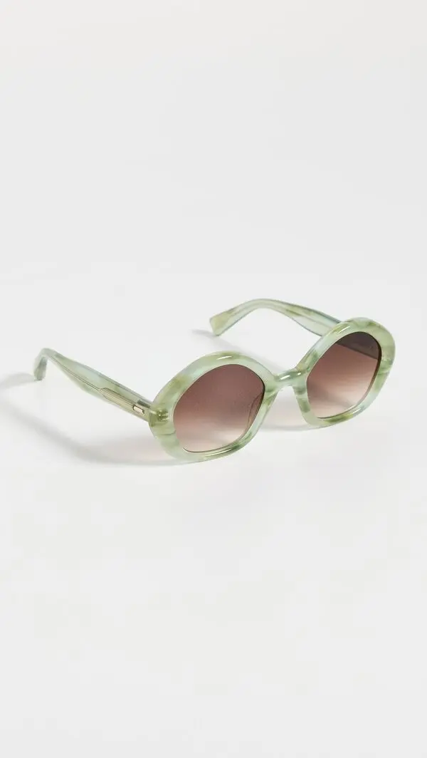 Krewe Eliza Round Sunglasses In Selene - 40% Off | Editorialist display picture 1