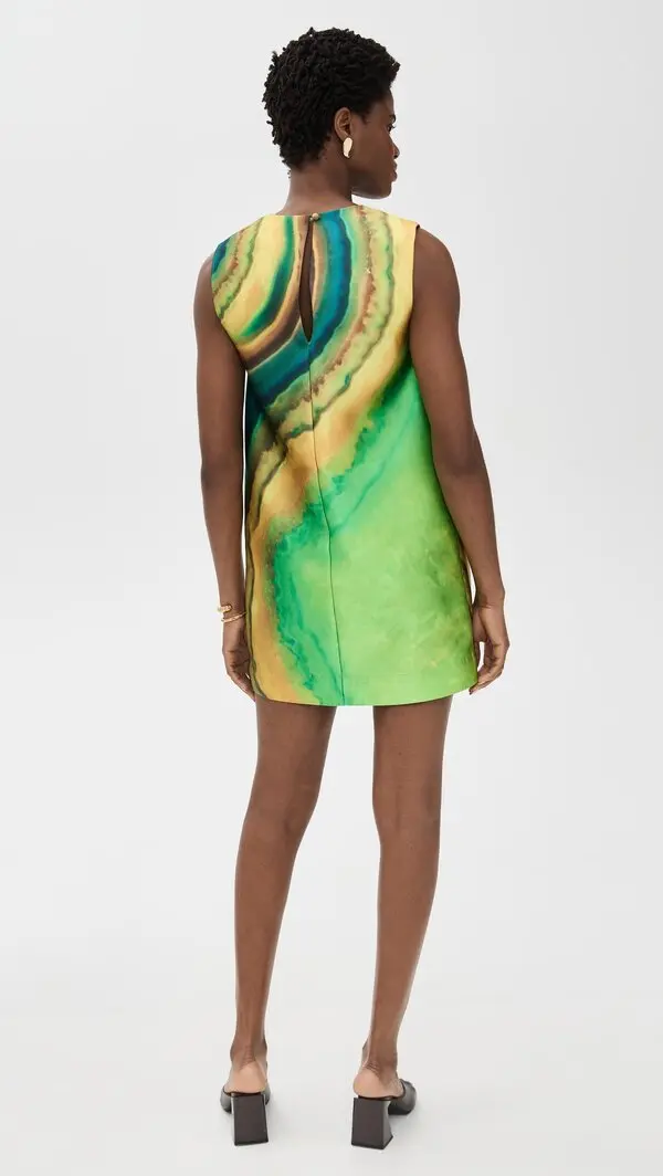 alemais iris mini dress Alemais Iris Mini Dress in Green (TS)  Hampden Clothing