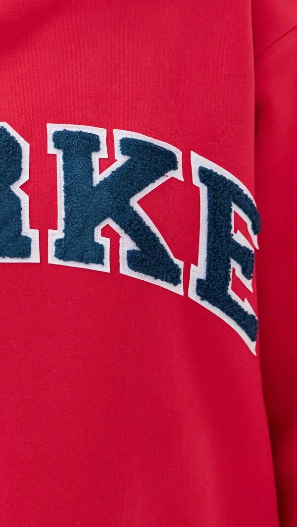 PARKE Varsity Mock Neck Sweatshirt