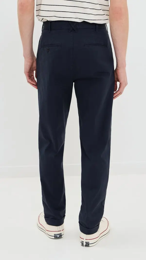 ALEX MILL Standard Pleated Chinos