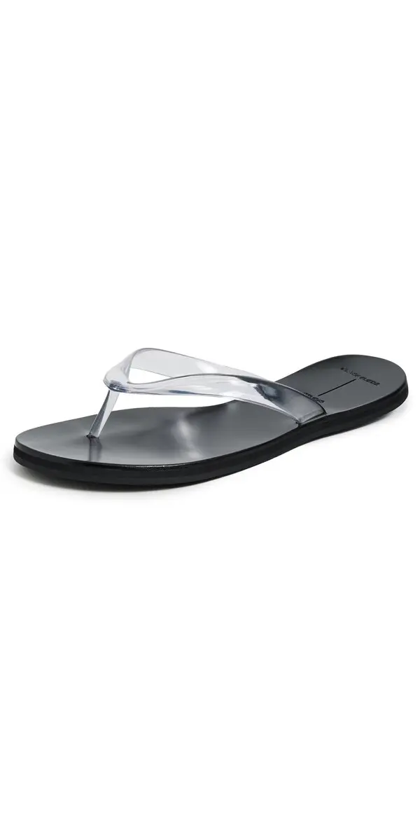 BLACK SUEDE STUDIO Jelly Sandals - Clear Pvc