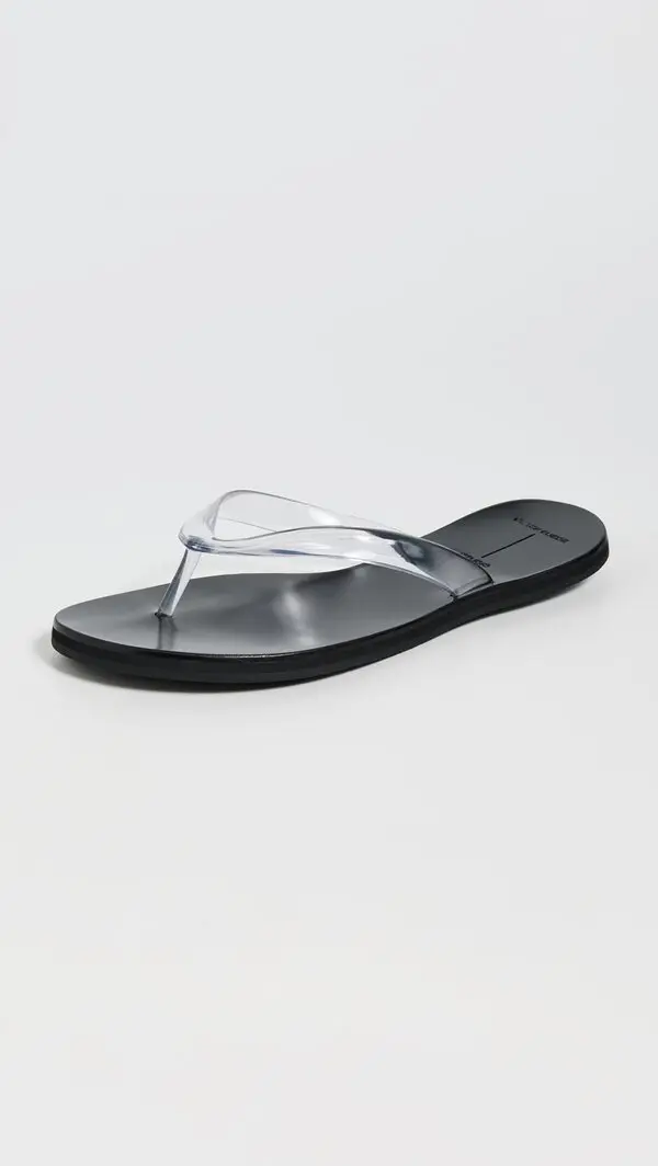 BLACK SUEDE STUDIO Jelly Sandals - Clear Pvc