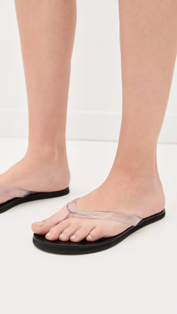 BLACK SUEDE STUDIO Jelly Sandals - Clear Pvc