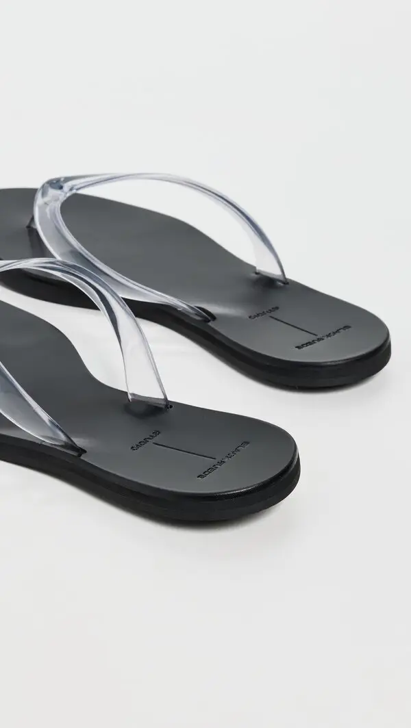 BLACK SUEDE STUDIO Jelly Sandals - Clear Pvc