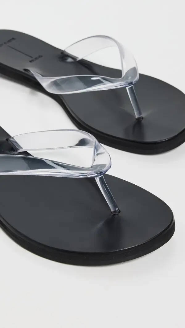BLACK SUEDE STUDIO Jelly Sandals - Clear Pvc