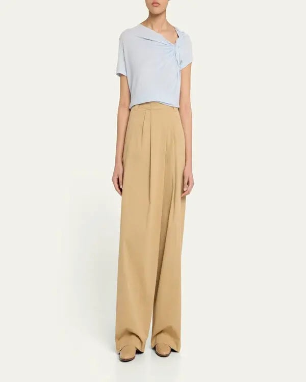 A.L.C. Liz Short-sleeve Top - Acqua