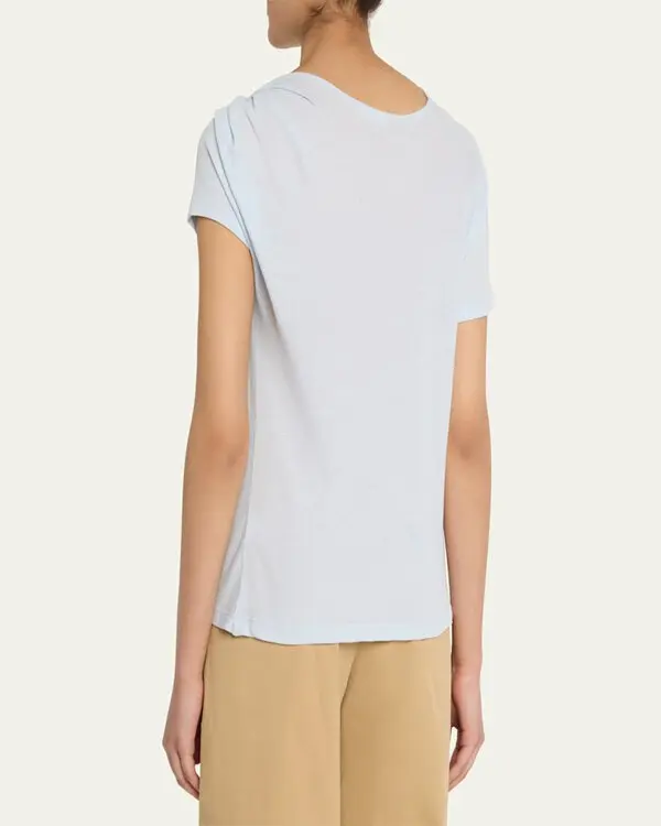 A.L.C. Liz Short-sleeve Top - Acqua
