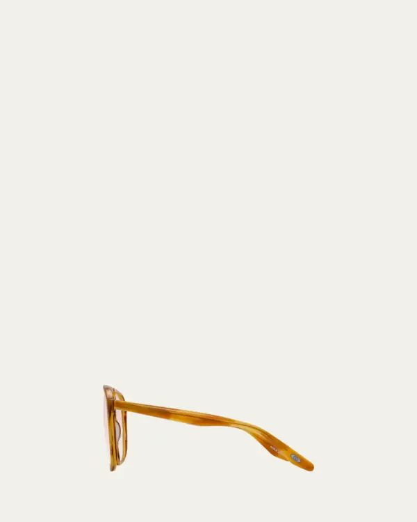Barton Perreira Gyalis Aviator Sunglasses - Indian Dune