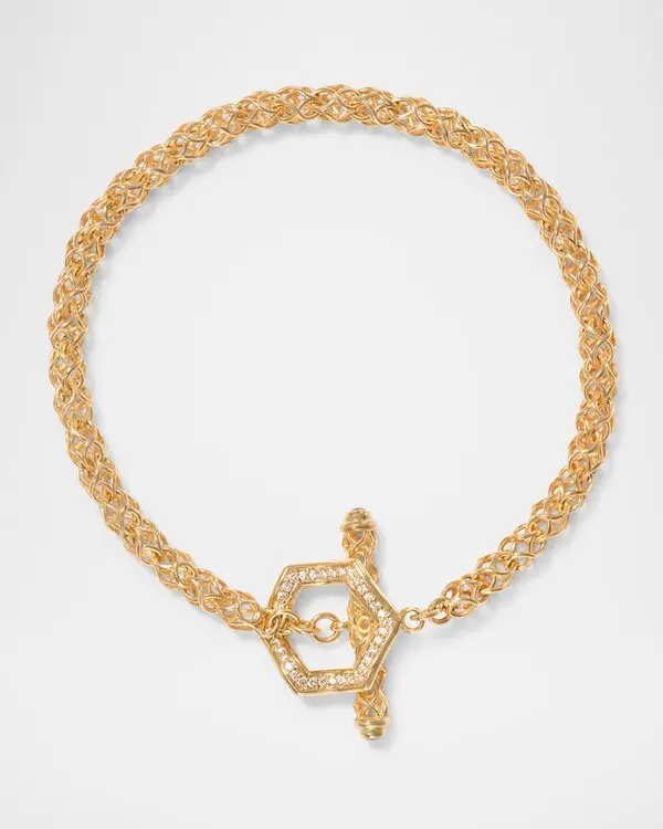 JAMIE TURNER Cabo Chain Diamond Bracelet - Gold