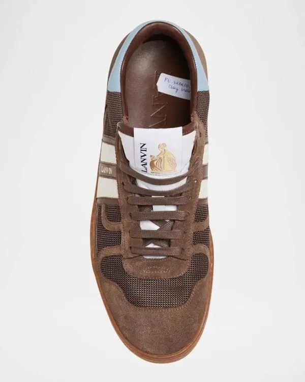 LANVIN Clay Mesh Low-top Sneakers