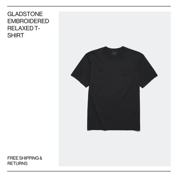 Canada Goose Gladstone Embroidered Relaxed T-shirt - Black