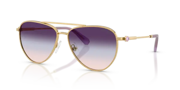SWAROVSKI Sk7031 Sunglasses - Gold