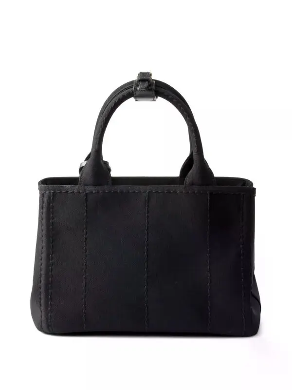 Prada Small Jardinière Tote Bag - Black