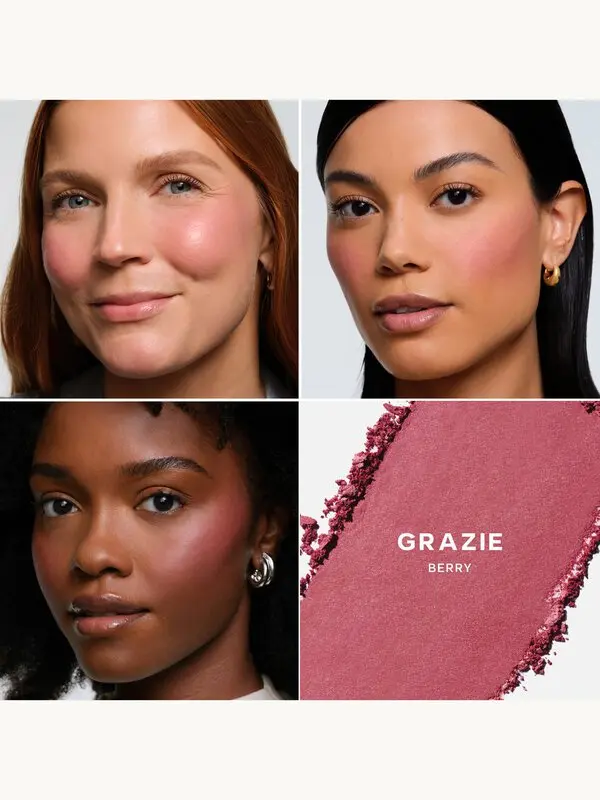 SAIE Supersuede Baked Powder Blush - Mia