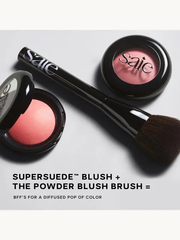 SAIE Supersuede Baked Powder Blush - Stella