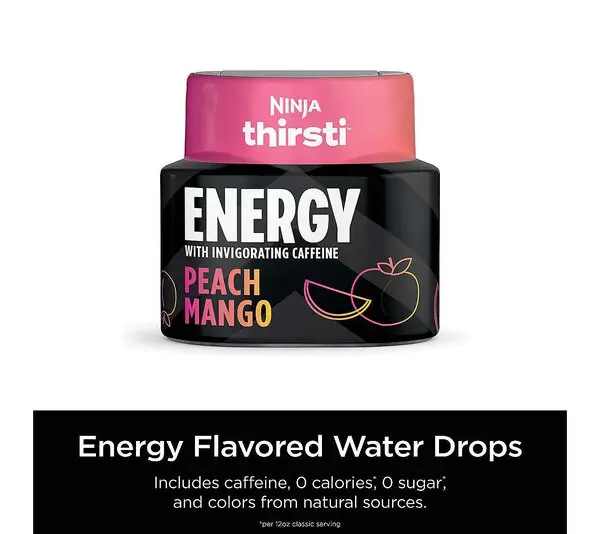 NINJA Thirsti Energy Flavored Water Drops